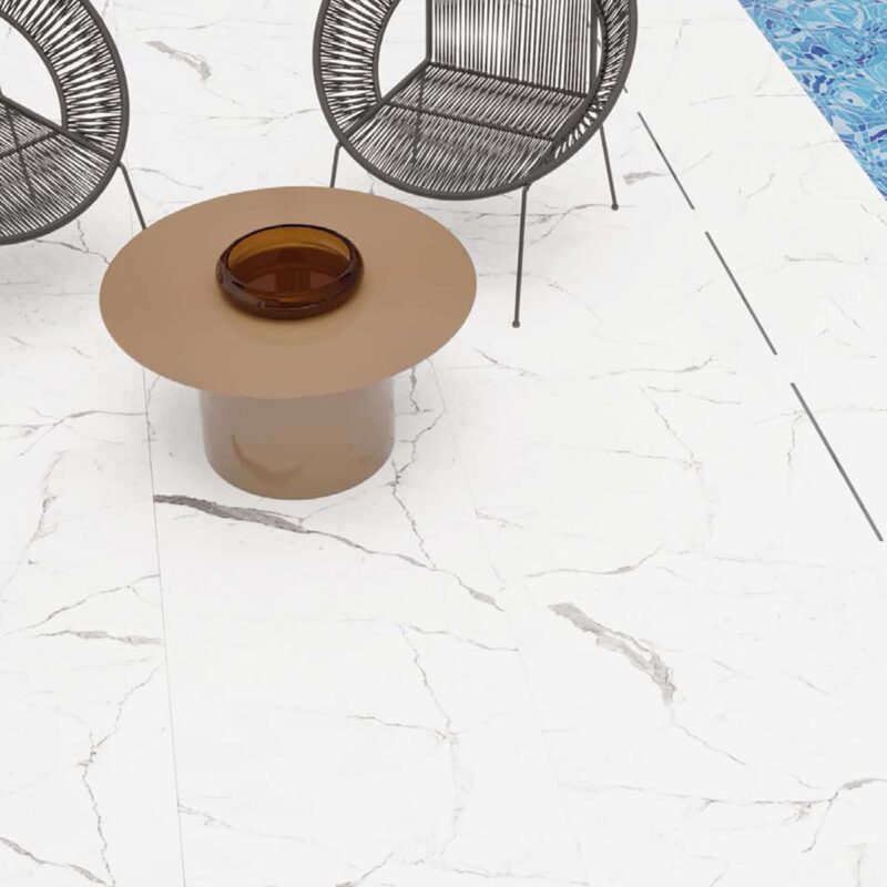 Calacatta Pearl R11 Matte 24×24 Porcelain Paver – Tileist.com